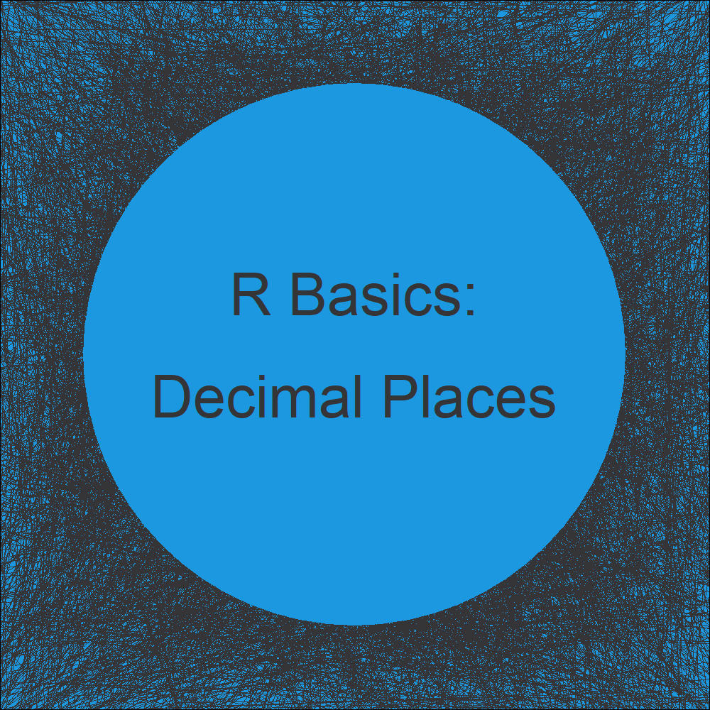 How To Format The Number Of Decimal Places In R 2 Example Codes How To Format The Number Of Decimal Places In R 2 Example Codes