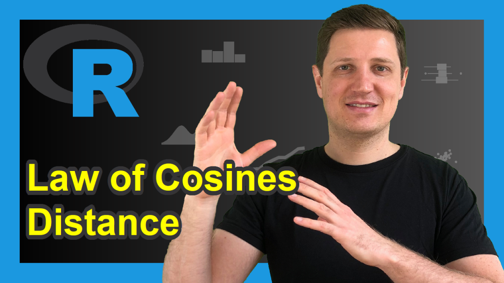 Law of Cosines Great Circle Distance in R (Example) | distCosine Function